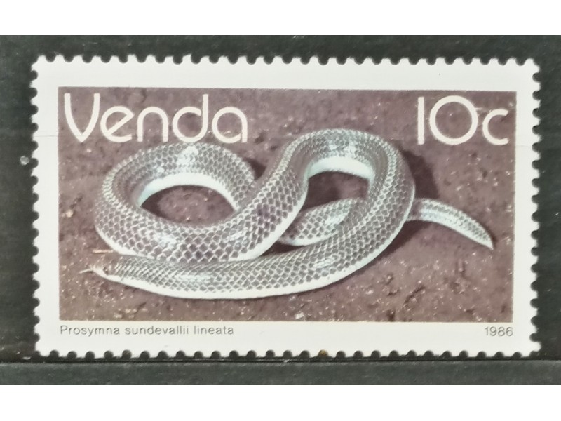 VENDA JUŽNA AFRIKA 1986 - ZMIJE **