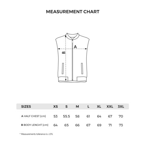 HUSKY VEST, Unisex prsluk sa punjenjem
