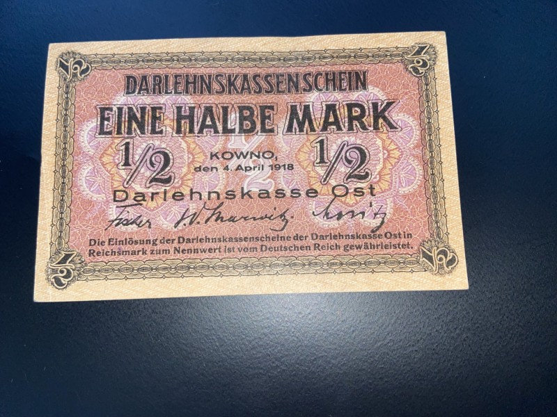 0,5 MARAKA-KOWNO 1918.