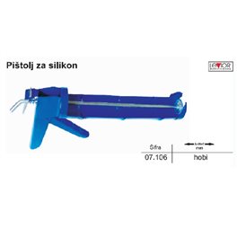 PIŠTOLJ ZA SILIKON 07.106/KOSA