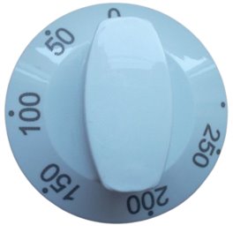 DUGME ŠPORETA ZA RERNU 0-250C BELO 0108/ZZ