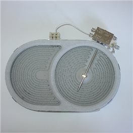 GREJNA PLOČA 250x140 mm 900 / 1100W ZA RAVNU PLOČU 10.57413.504 / EGO 616951 / GORENJE