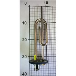 GREJAČ BOJLERA 2000W OVALNA PRIRUBNICA M8 PROHROM fi8.2mm 50/80L TIKI SA KONTRAPRIRUBNICOM I GUMICAMA