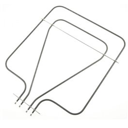 GREJAČ ŠPORETA 611W GORNJI ŠIRINA 390 mm DUŽINA 467 mm PRIRUBNICA 125 x 24 mm 05001061 MIELE