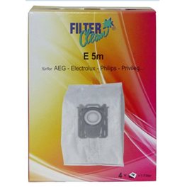 KESE USISIVAČA ELECTROLUX SET 4kom. + 1 Motor-filter FILTERCLEAN FL0007-K
