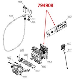 PROGRAMATOR VEŠ MAŠINE GORENJE 794908 ELEKTRONSKI SET IZ DVA DELA