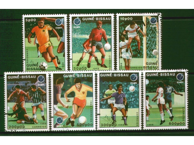 425 - Gvineja Bisao - Fudbal - Sport - žigosana serija