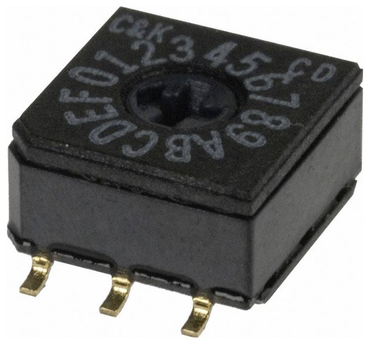 C & K Switches Rotay Switch CD Series 20 V/AC, 20 V/DC SMT