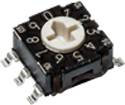 C & K Switches RTE10B0G14 10 položaja lemni, SMT 30 V/DC