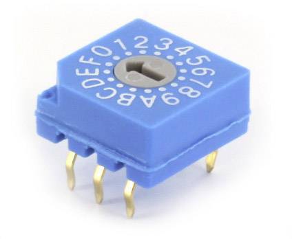 TRU Components TC-CDS16 24 V/DC lemni pin, plava