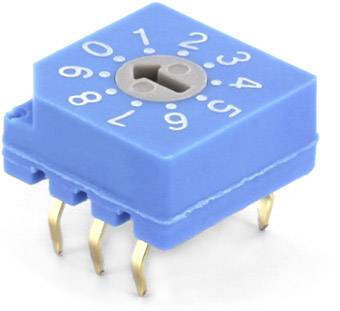 TRU Components TC-CDS10 24 V/DC lemni pin, plava