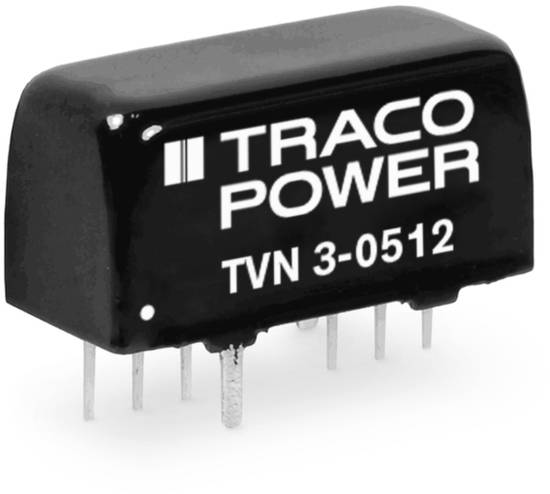 TracoPower DC/DC konvertor, ulaz 12V/DC, izlaz 9,0V/DC, 333mA, 3W, izolacija 1600V/DC, kućište SIL-8