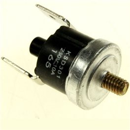 TERMOSTAT SIGURNOSNI BIMETALNI KSD301 NZ 165°C MANUELNI RESET SA ŠRAFOM