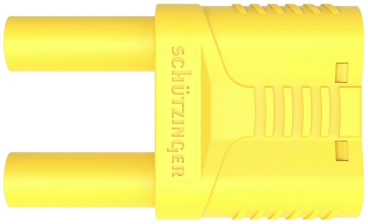 Schützinger SKURZ 6100 / 19-4 IG 2MB Ni / GNGE sigurnosni kratkospojni utikač, zeleno-žuta, 32A