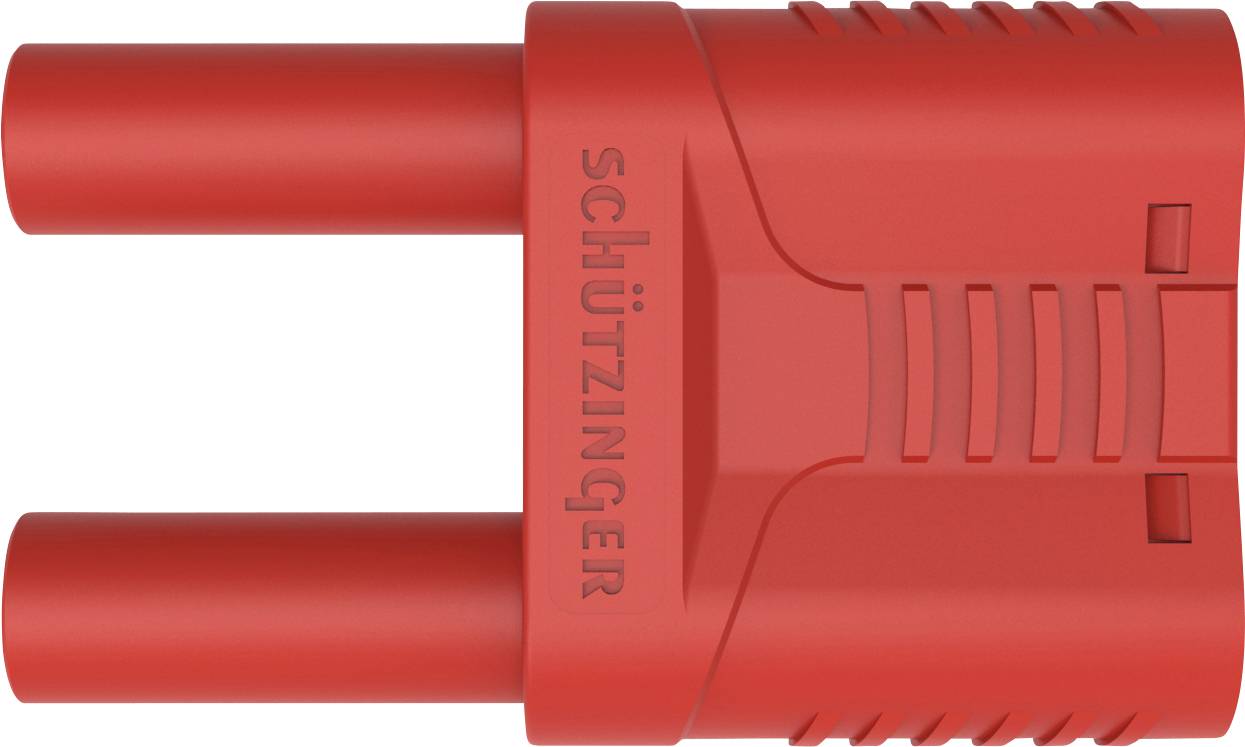 Schützinger SKURZ 6100 / 19-4 IG 2MB Ni / RT sigurnosni kratkospojni utikač, crvena, 1000V, 32A