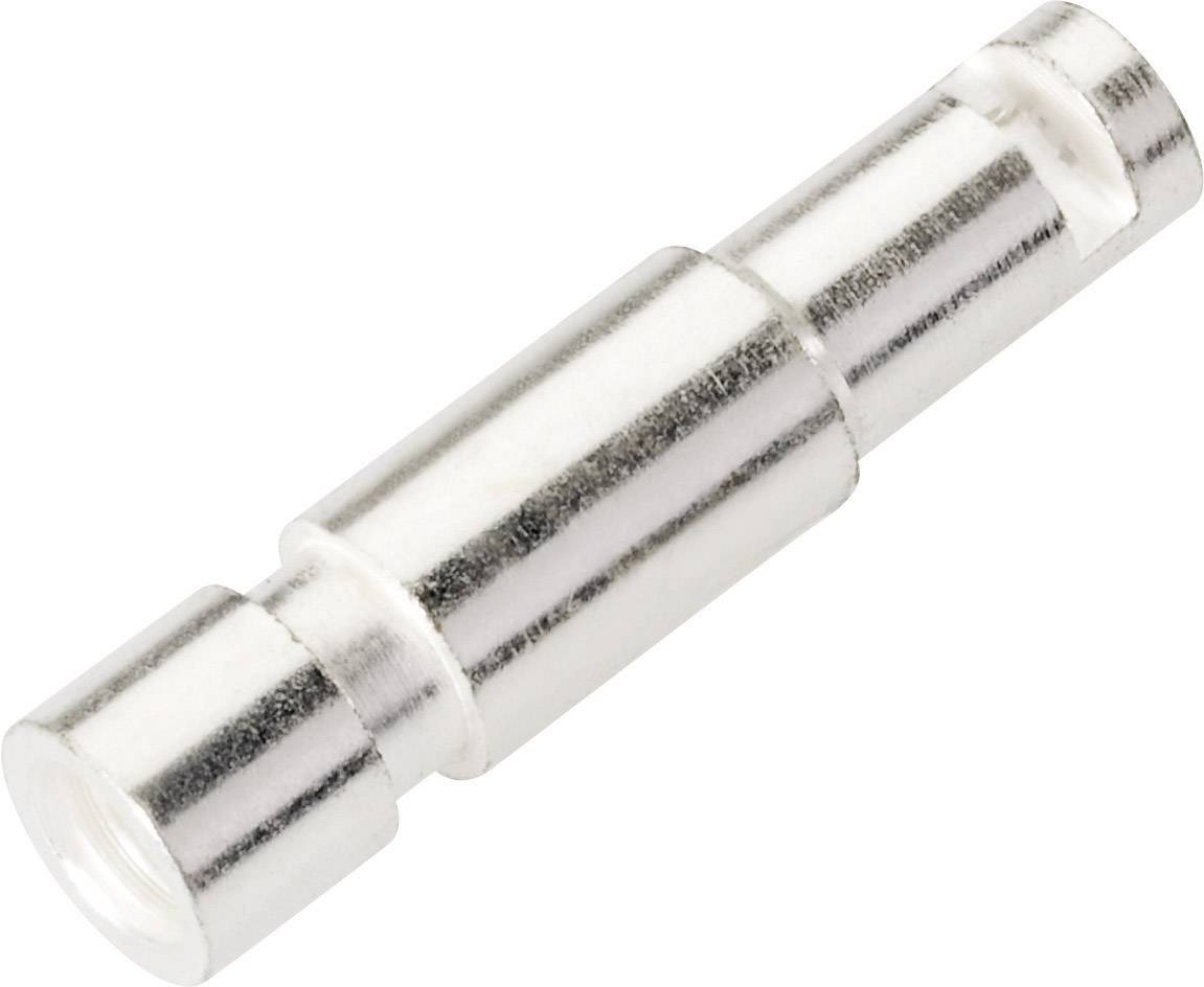 Schnepp KP 2400 laboratorijska banana utičnica, ravna ženska, Ø2,4mm, srebrna, 10A, lemni priključak
