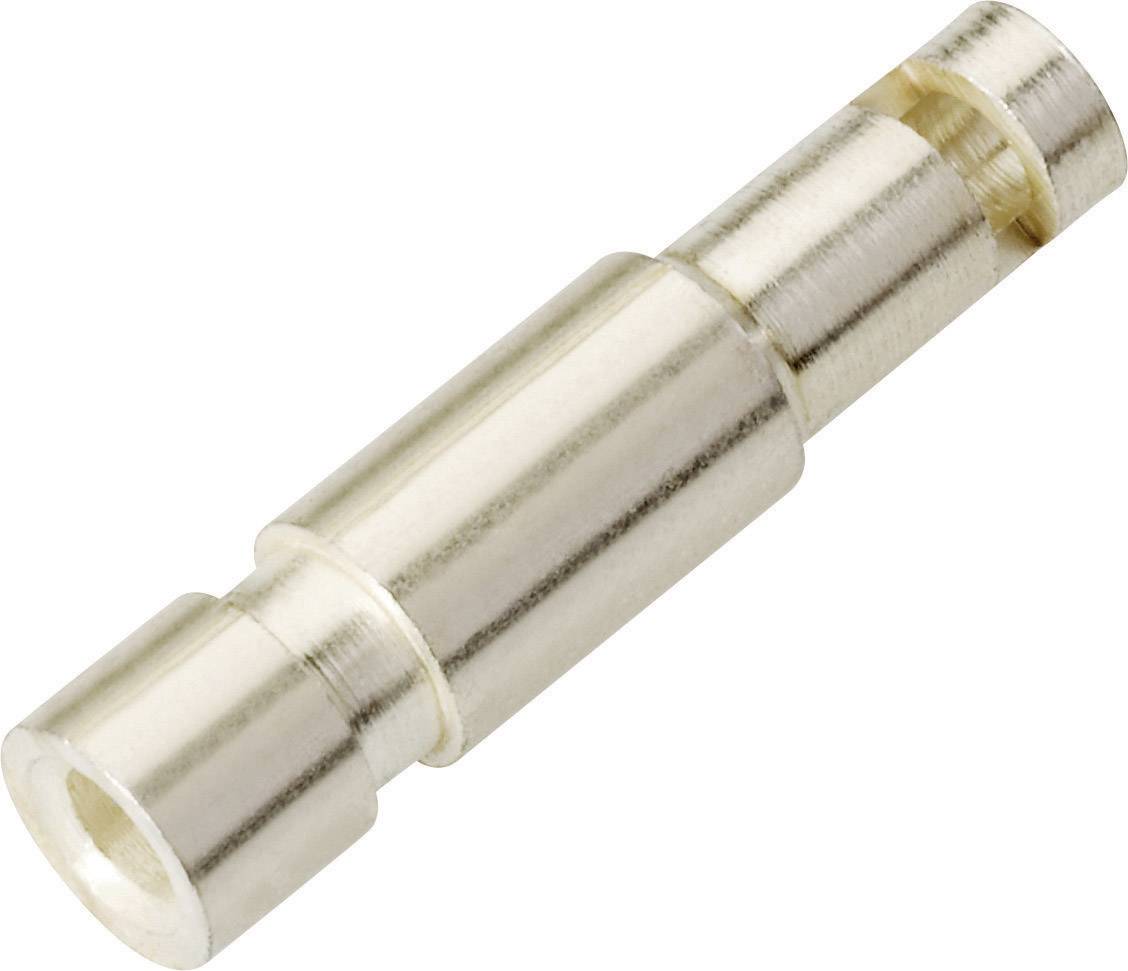 Schnepp KP 2000 laboratorijska banana utičnica, ravna ženska, Ø2mm, srebrna, 10A, lemni priključak