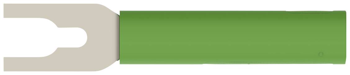 Schützinger LB 4-KS Ni / 9 / GN laboratorijska banana utičnica, Ø4mm, zelena, 1000V, 20A