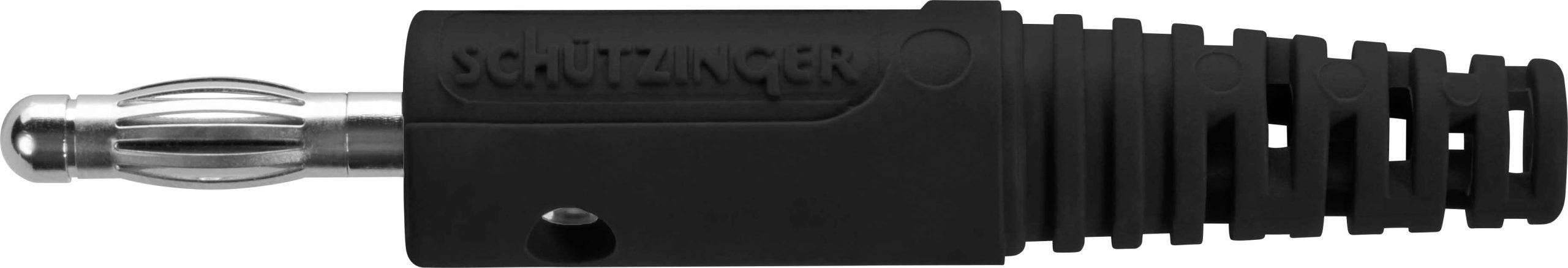 Schützinger DI FK 8 S Ni / SW lamelni utikač, Ø4mm, crna, 30V/AC, 60V/DC, 32A, vijčani priključak