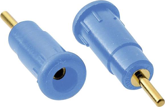 Schnepp 2800/BL BU sigurnosna laboratorijska banana utičnica, ugradna, Ø2mm, plava, 600V, 5A