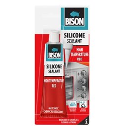 SILIKON 300°C CRVENI 60ml BISON