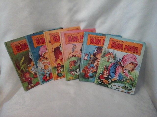 Buba Mara 1 - 6 biblioteka šest knjiga .