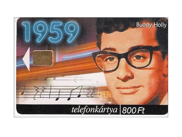 HALO KARTICA  Madjarska 1999. Buddy Holly
