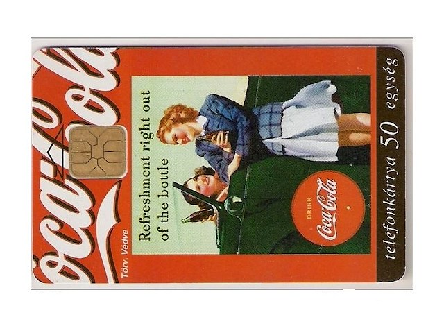 HALO KARTICA  Madjarska 1997. Coca Cola