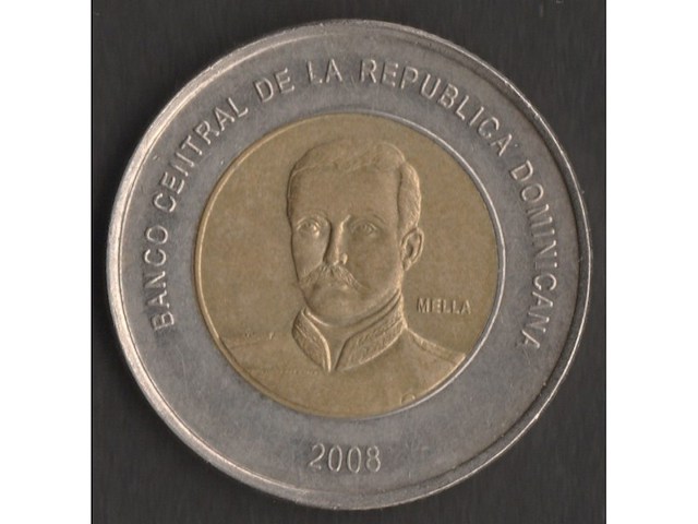 10 Pesos - 2008 - Dominican Republic