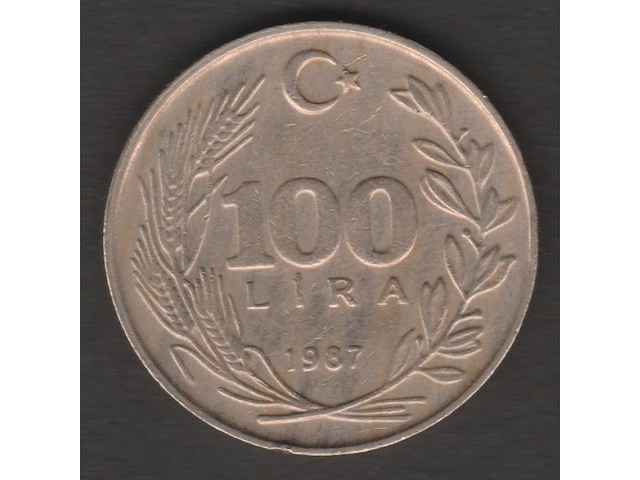 100 Lira - 1987 - Turska