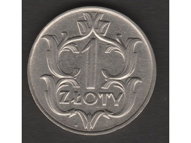 1 Zloty, Zlota - 1929 - Poland, Poljska