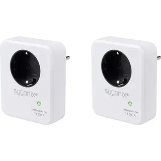 Produžna šuko utičinca par Sygonix SY-SP13500 sa prenaponskom zaštitom 13500 A