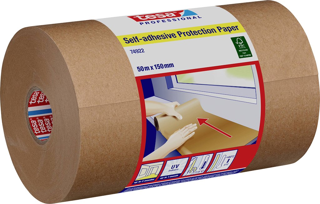 Tesa 3415404 lepljiva traka 50 m x 15 cm