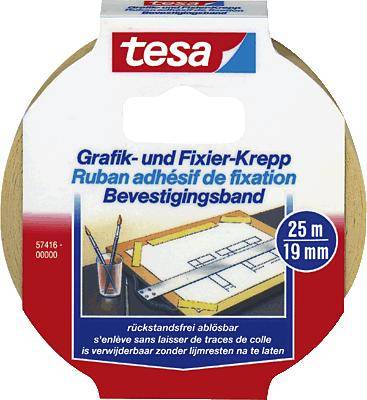 Tesa 57416-00000-02 krep traka 25 m x 19 mm, višebojna