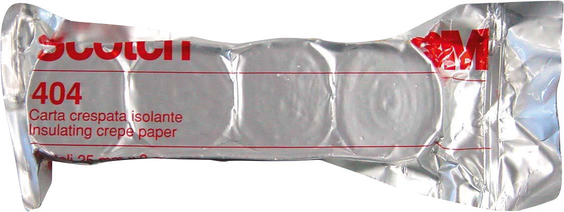 Scotch 404 izolir traka 8 m x 25 mm, braon, krep papir, debljina 0.33 mm