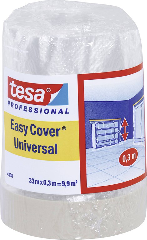 Tesa 04368-00011-01 prekrivna (zaštitna) folija 33 m x 30 cm