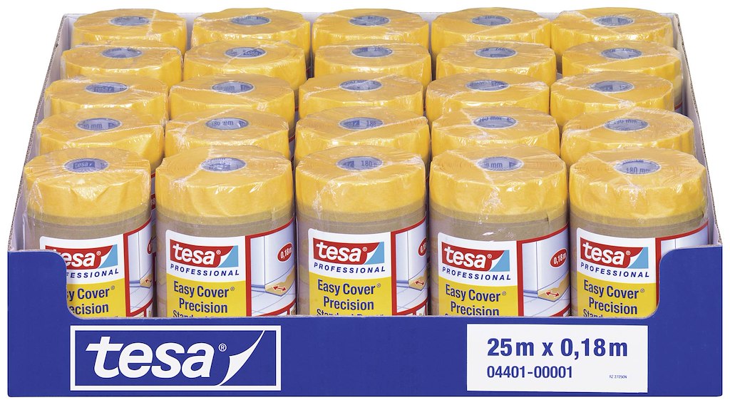 Tesa 04401-00001-00 pokrivna papir 25 m x 18 cm