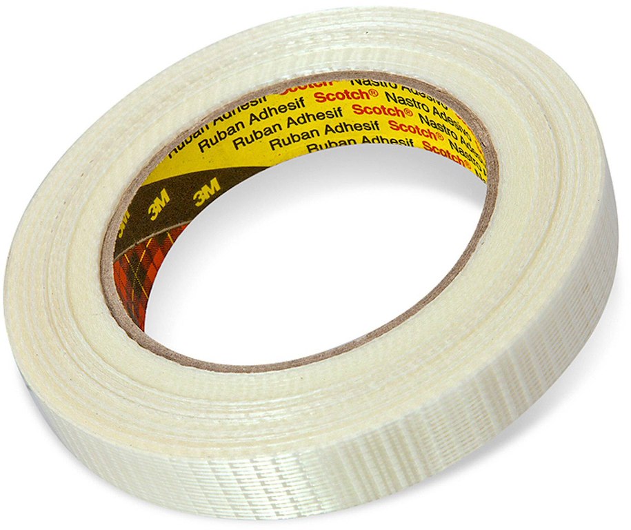 Scotch 8959 filamentna lepljiva traka 50 m x 19 mm, transparentna, polipropilenska folija, kaučuk