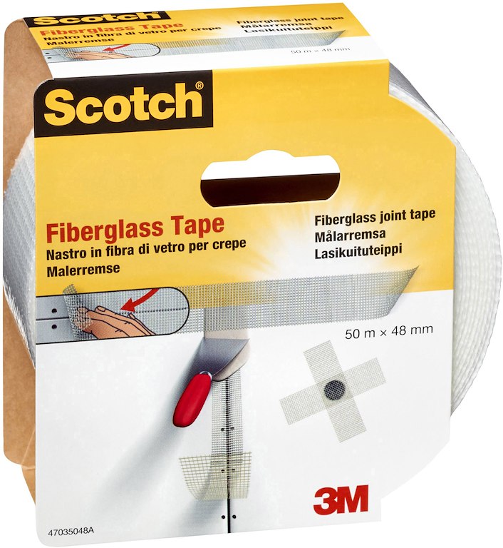 3M 47035048 traka za popravke 50 m x 48 mm, bela, akrilat