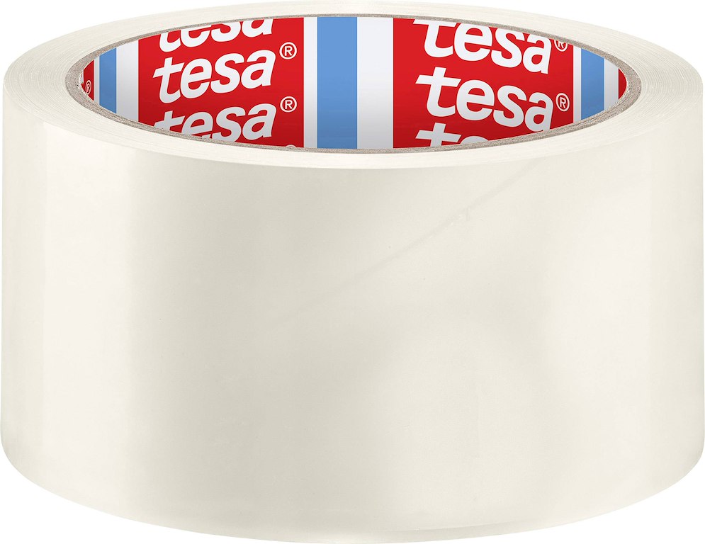 Tesa 66 traka za pakovanje 66 m x 50 mm, transparentna, BOPP, akrilat, debljina 0.06 mm