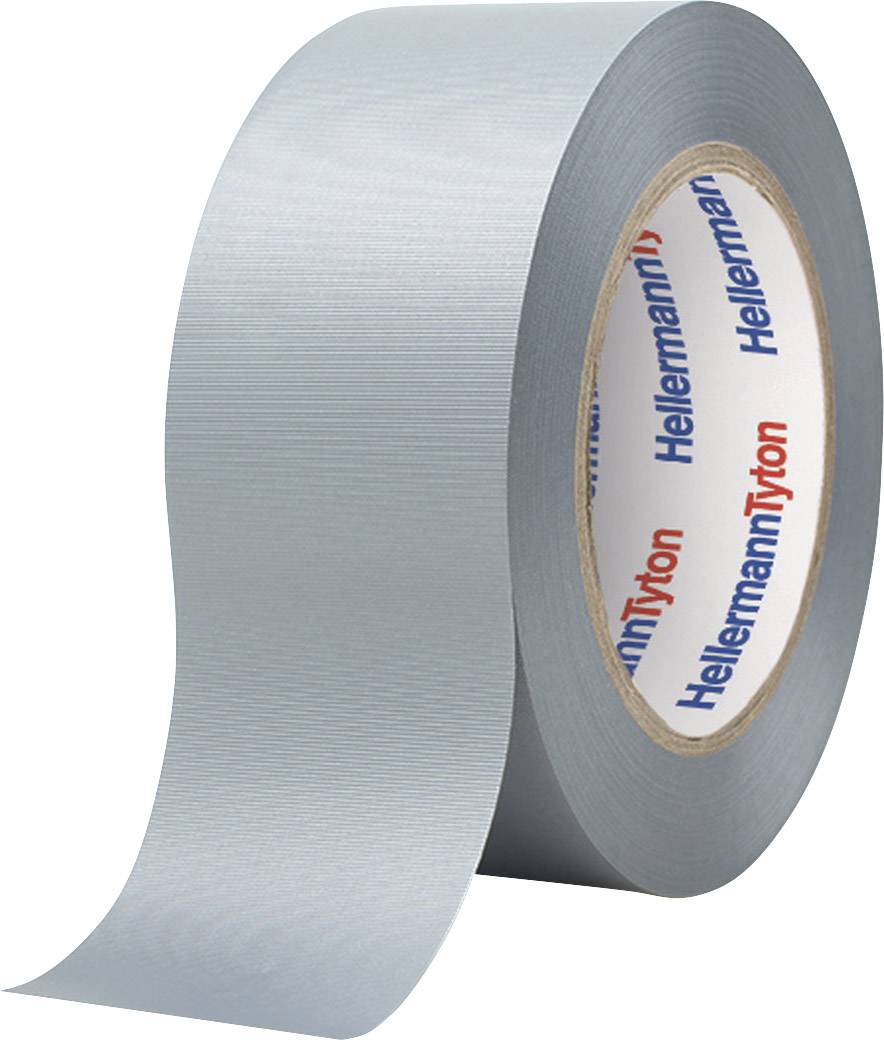 HellermannTyton HTAPE-ALLROUND1500-PVC-GY PVC lepljiva traka 46 m x 51 mm, siva, gumijasta smola