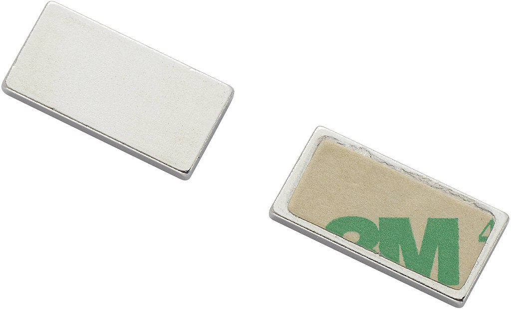 TRU Components N35-451502 magnetni jastučići 20 mm x 10 mm