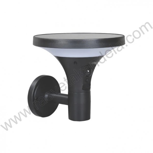 Solarna zidna lampa 3CCT 145-20862 sa senzorom