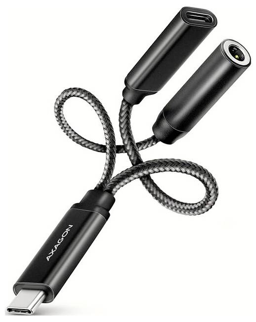 AXAGON 2.0 USB 2.0 adapter USB-C®, klinker