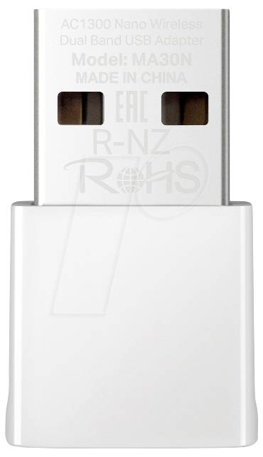 Mercusys 3533227 USB 2.0 adapter bela