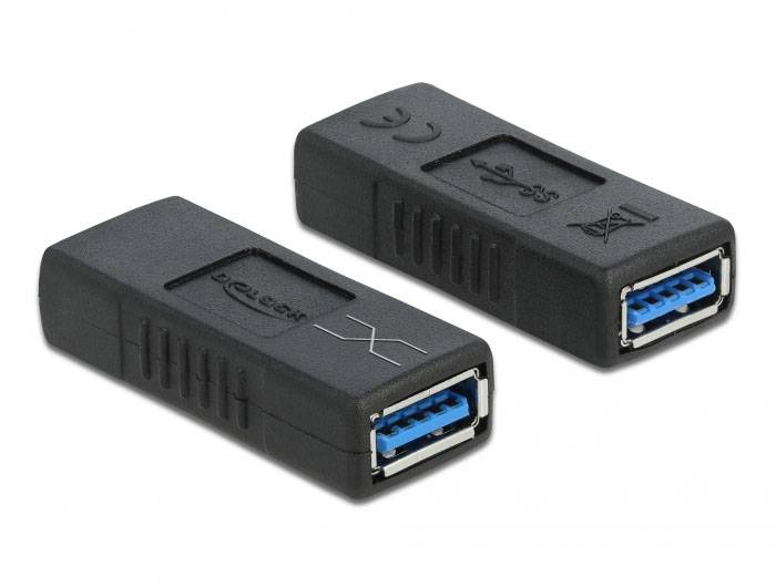 Delock 2.0 USB 2.0 adapter crna