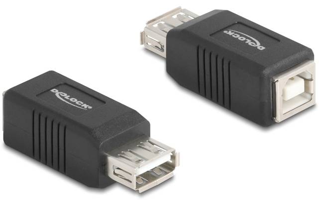 Delock 2.0 USB 2.0 adapter crna