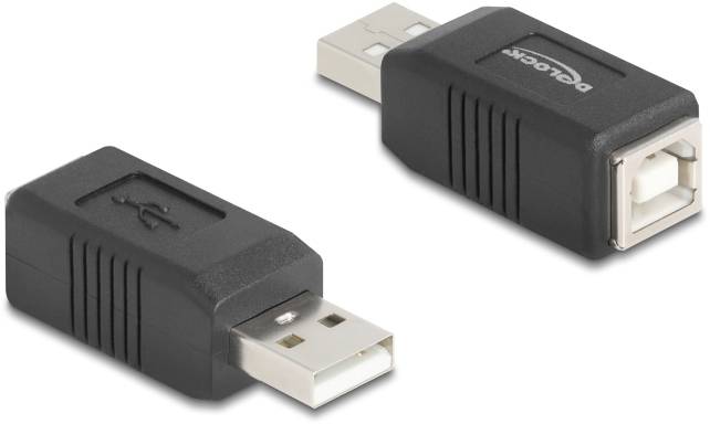 Delock 2.0 USB 2.0 adapter crna