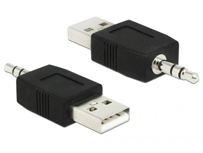 Delock 2.0 USB 2.0 adapter crna