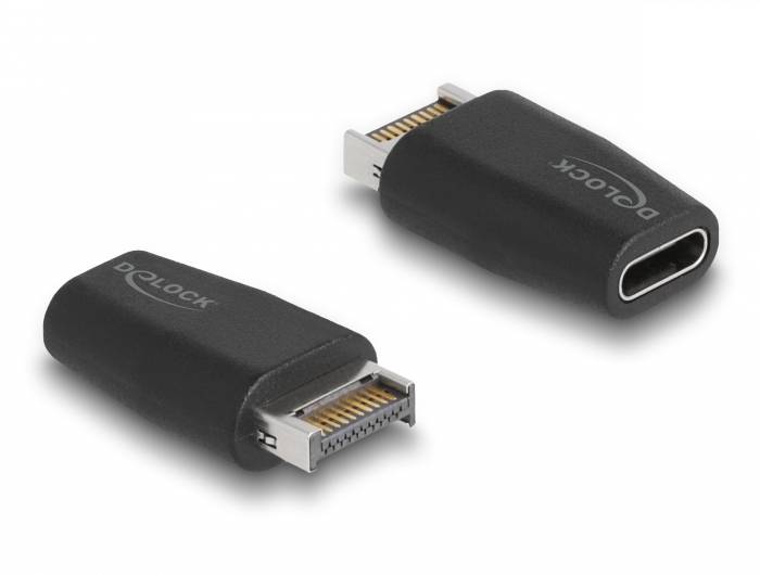 Delock 2.0 USB 2.0 adapter crna